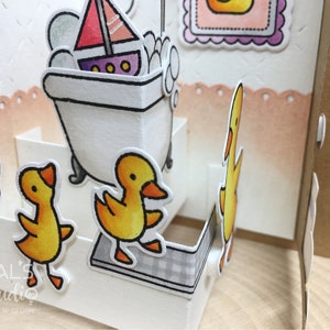 3D Pop up Birthday Duck Handmade Card It's Your Day / Celebration ...