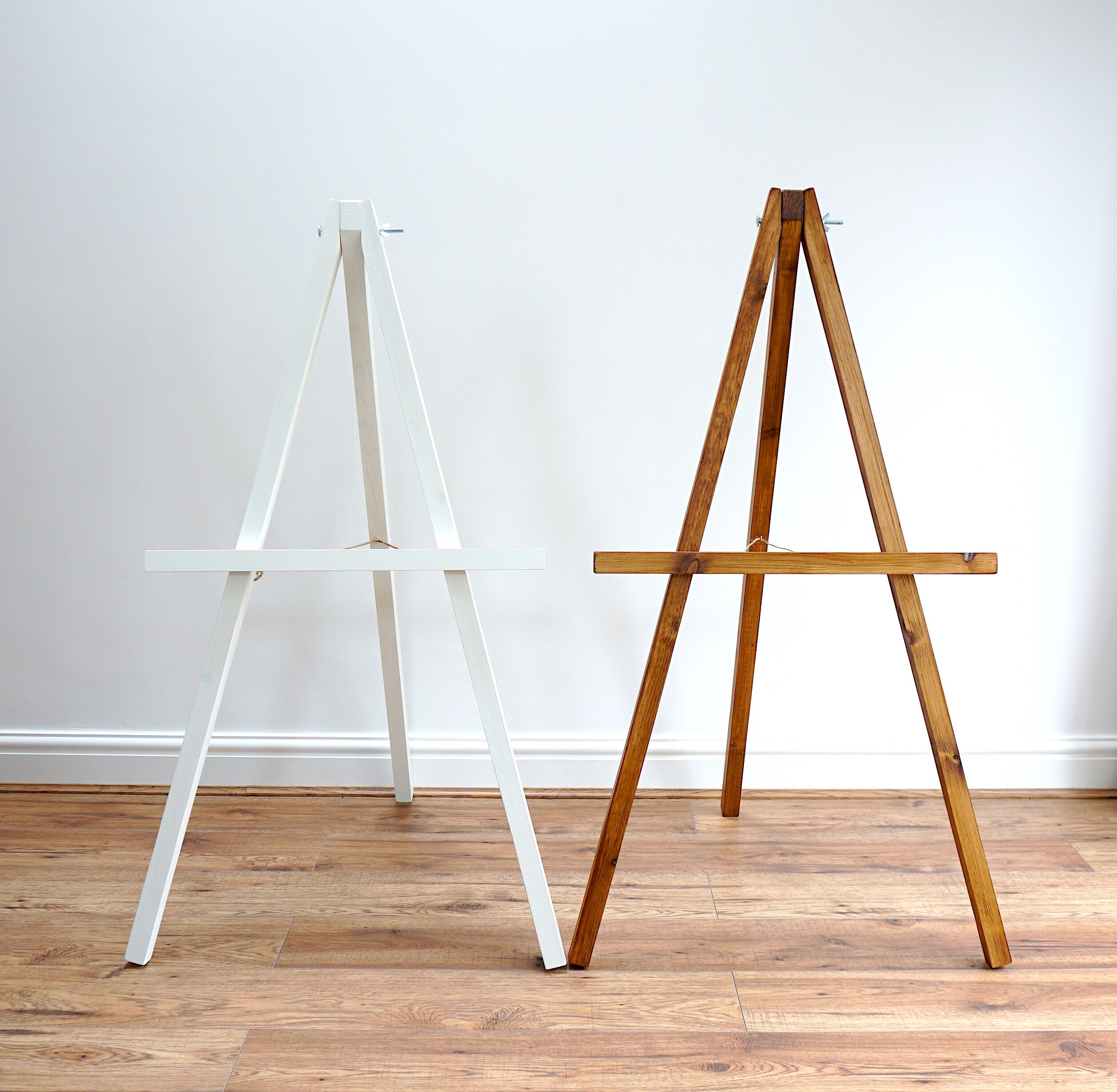 Large Wooden Easel Display Stand For Artwork Events Etsy UK