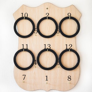 Traditional Irish Ringboard Game - Full Size - Etsy