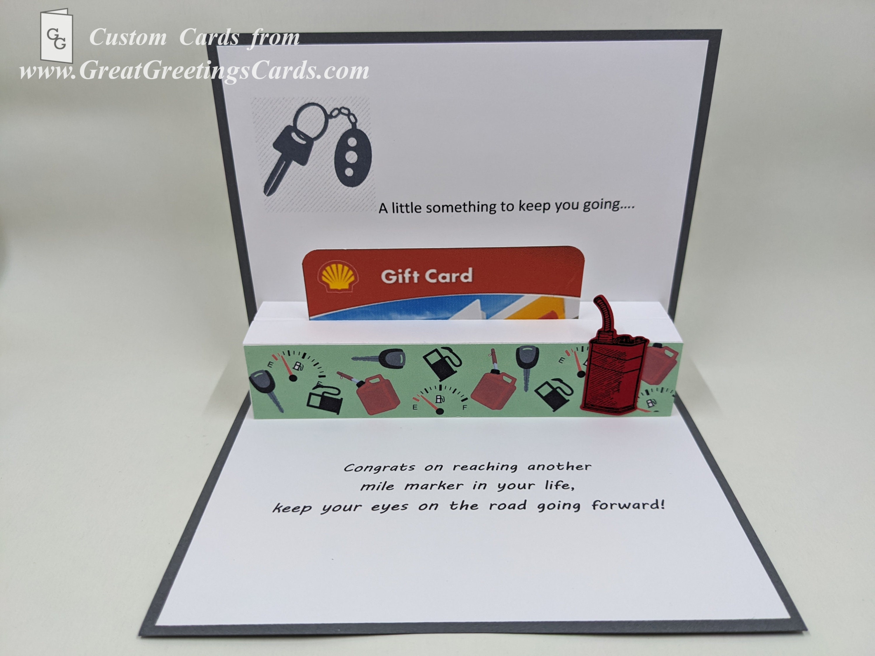 New Driver Congratulations Gift Card Holder Card, New Driver's License ...