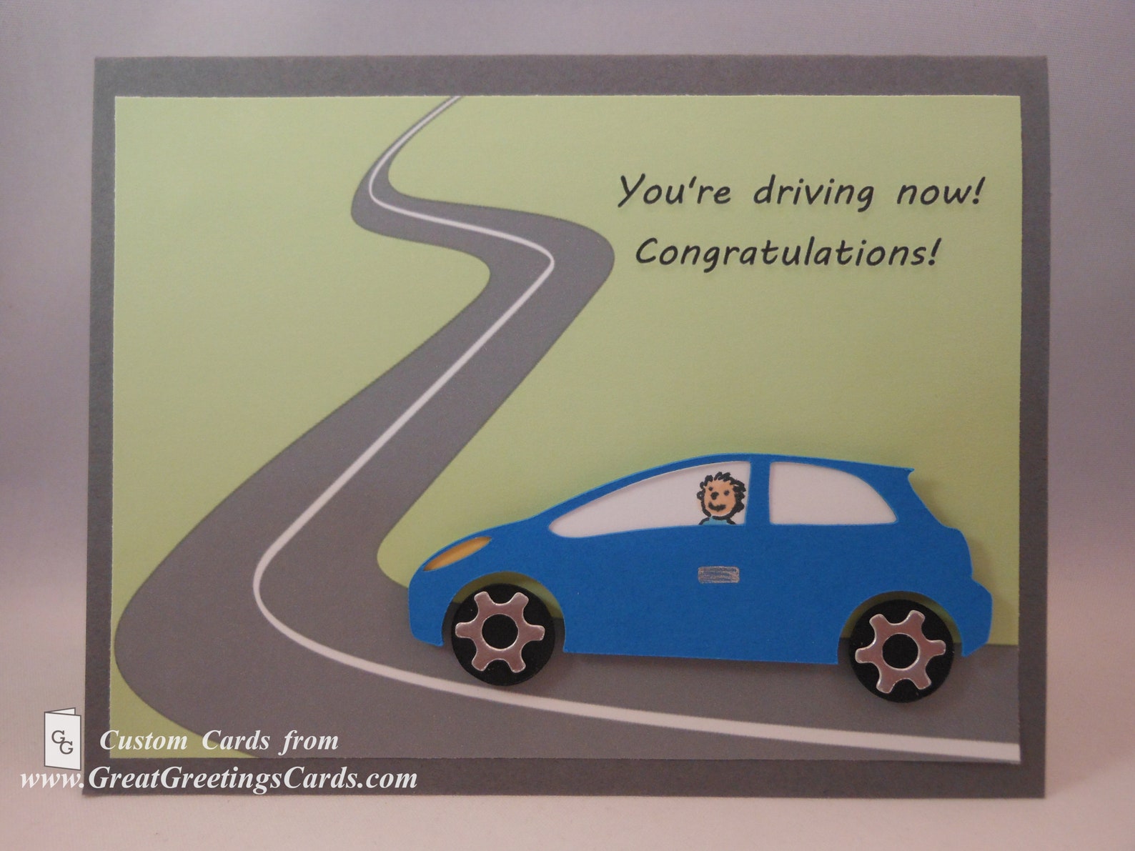 New Driver Congratulations Gift Card Holder Card, Driver's License ...