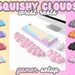 Kawaii Aesthetic Angel Wings Rug, Tufting Keyboard Rug, 3D Puffy Wrist ...