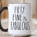 Fifty Fine & Fabulous 50th Birthday for Women Gift Idea Fifty - Etsy