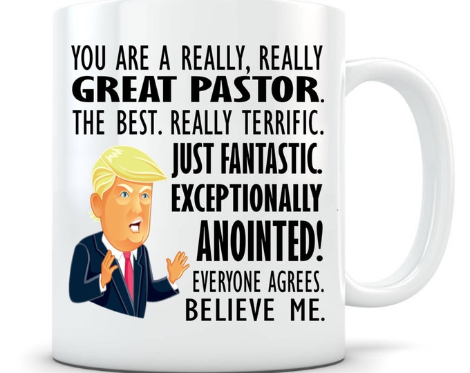 A Truly Great Pastor is Hard to Find Coffee Mugs, Great Pastor Gift ...