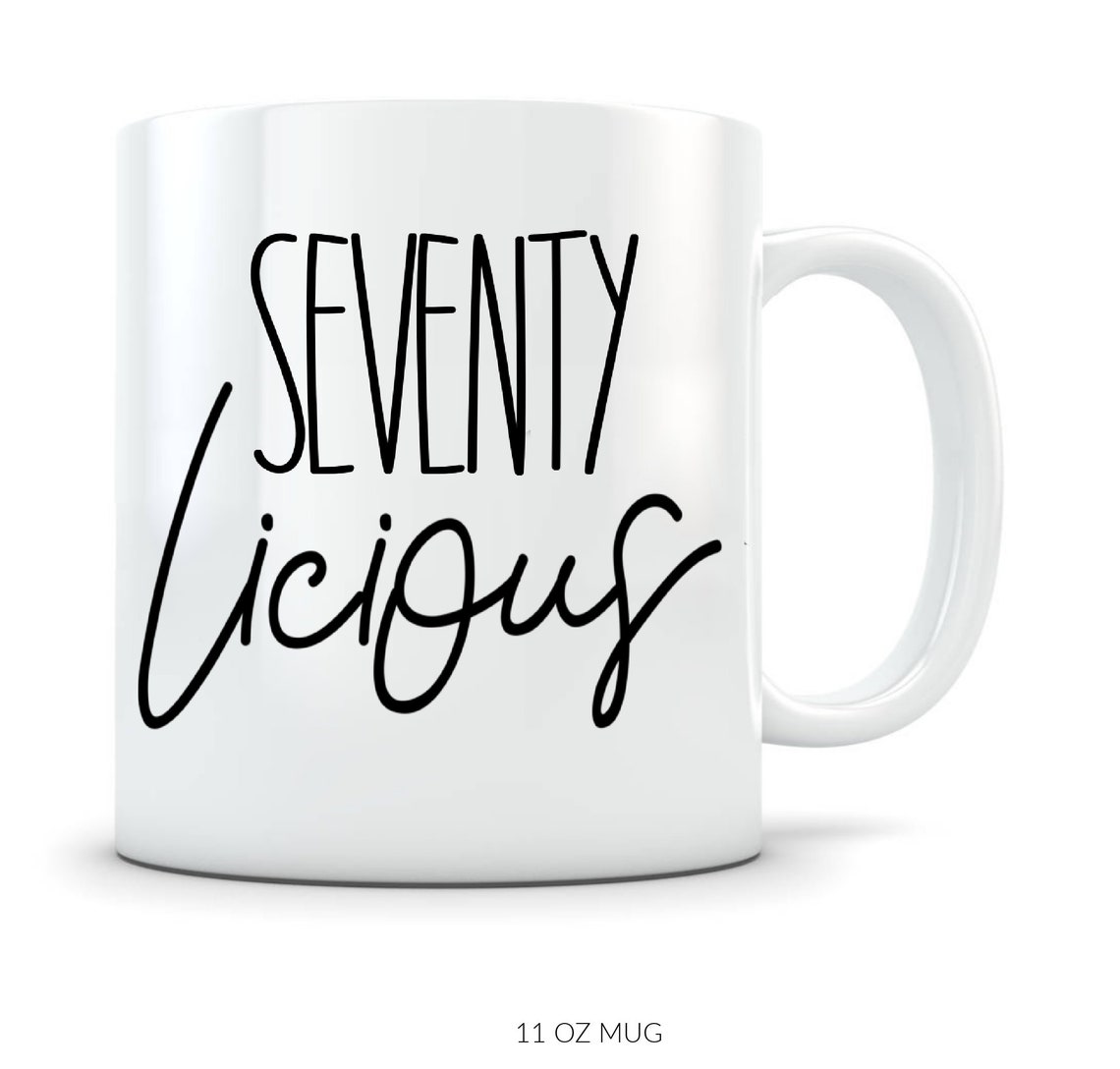 70th Birthday Gifts for Women Turning 70 Mug for Her 70th | Etsy