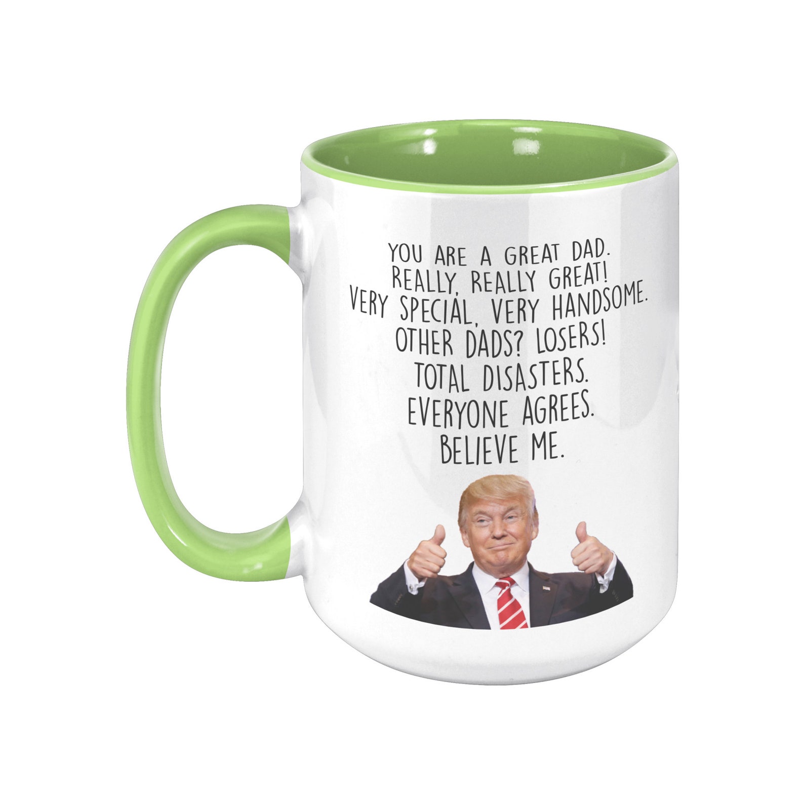 Trump Dad Mug Funny Trump Gift for Dad Gift from Daughter | Etsy
