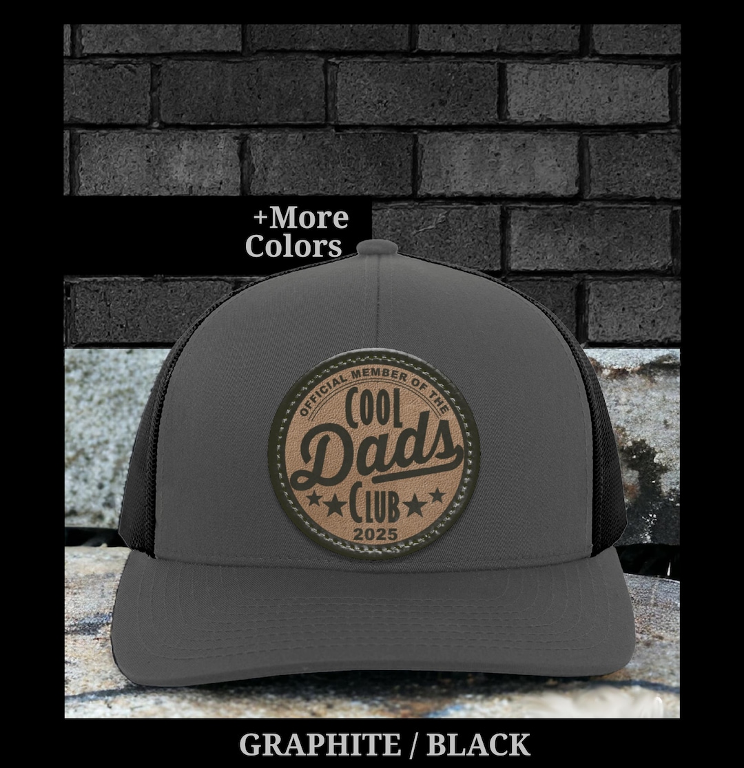 Cool Dads Club Hat, Father's Day Gift New Dads Trucker Hat, Dad Est ...
