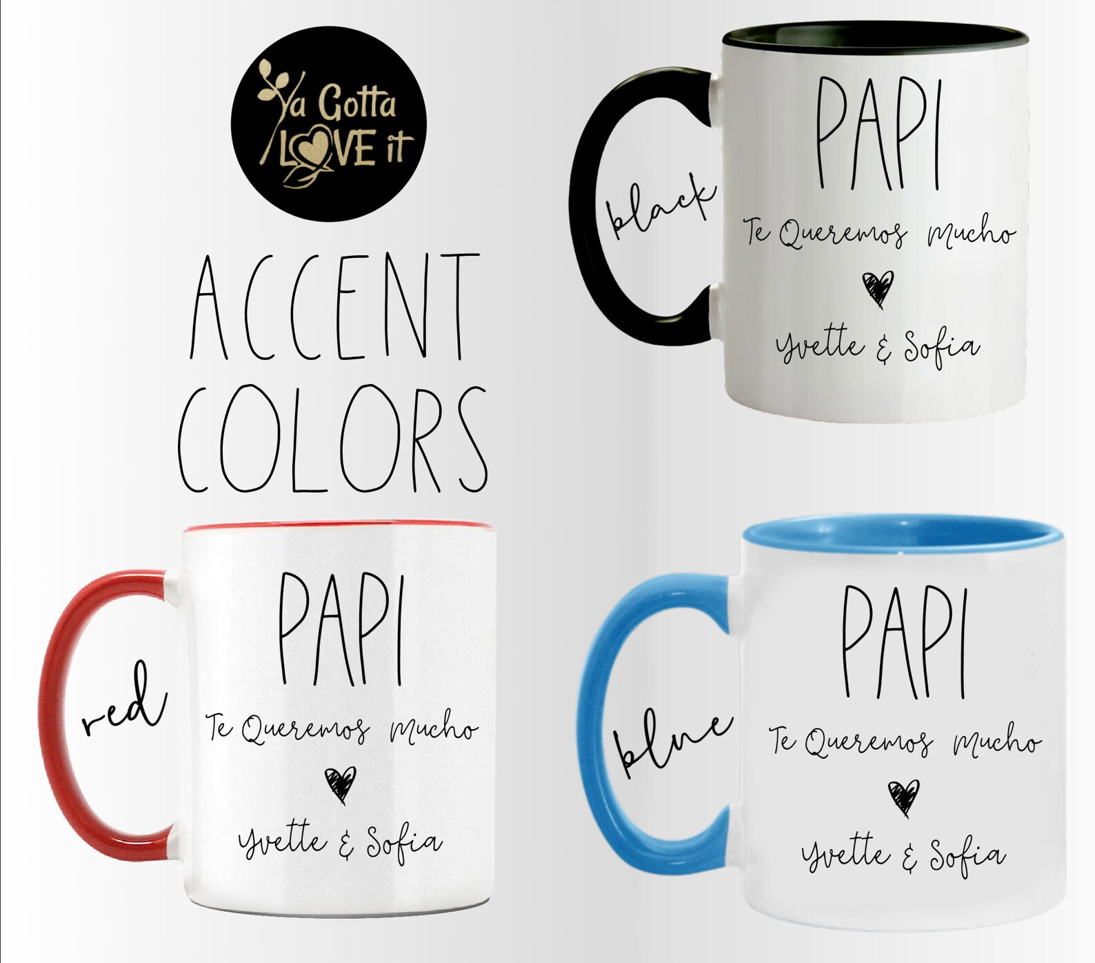 Personalized Papi Mug, Spanish Father's Day Gift, Dia Del Padre Cup - Etsy