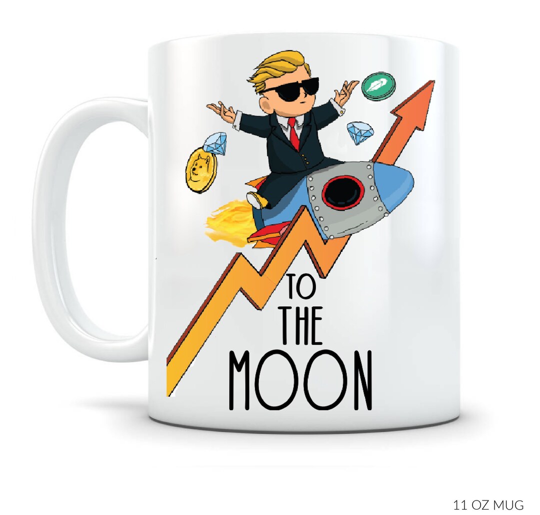 Stock Trading Mug to the Moon Stocks Game Stock Stock - Etsy UK