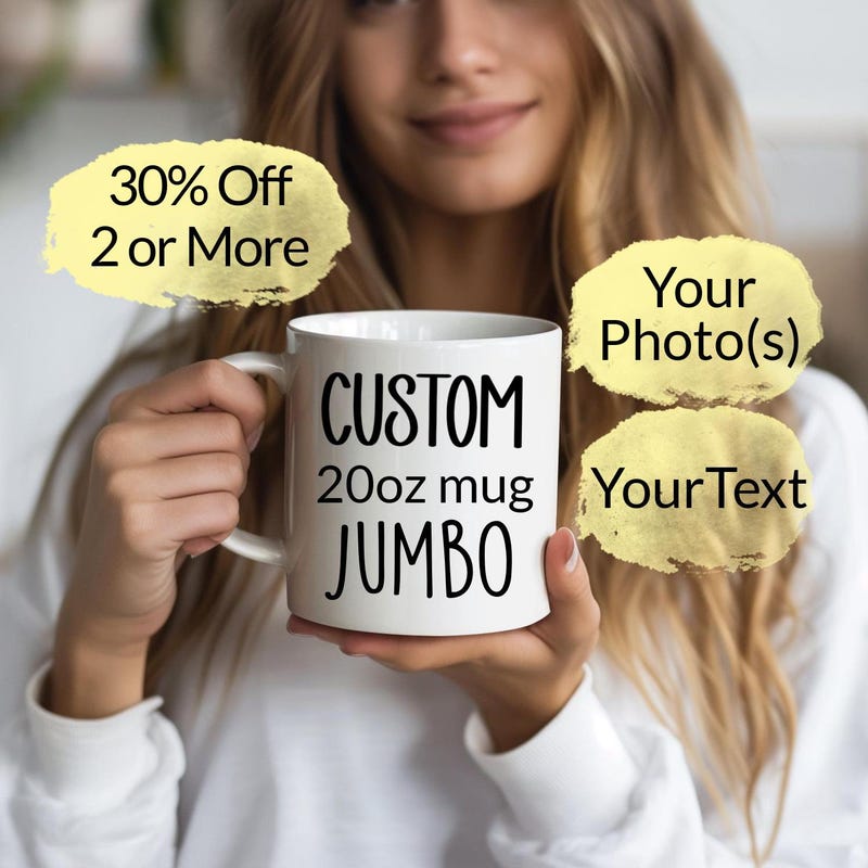 Extra Large Coffee Mug - Etsy