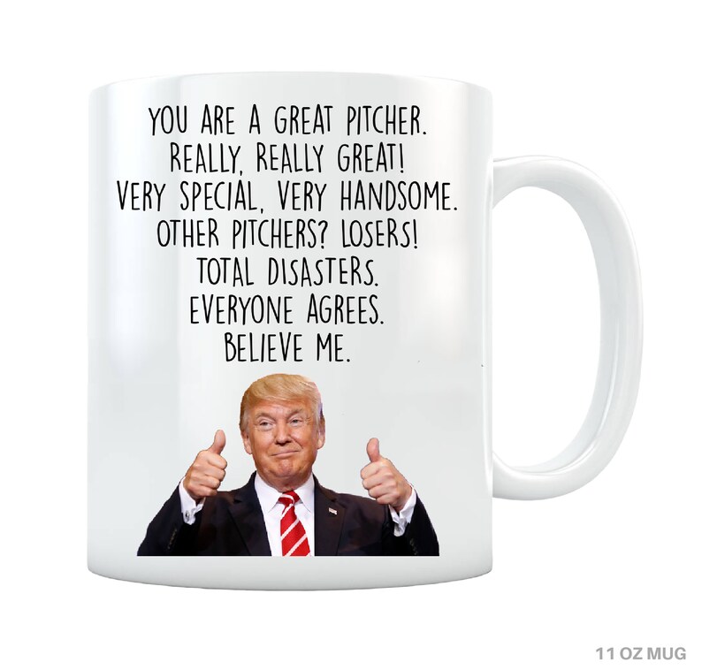 Baseball Pitcher Mug Baseball Player Gift Funny Pitcher Gift - Etsy