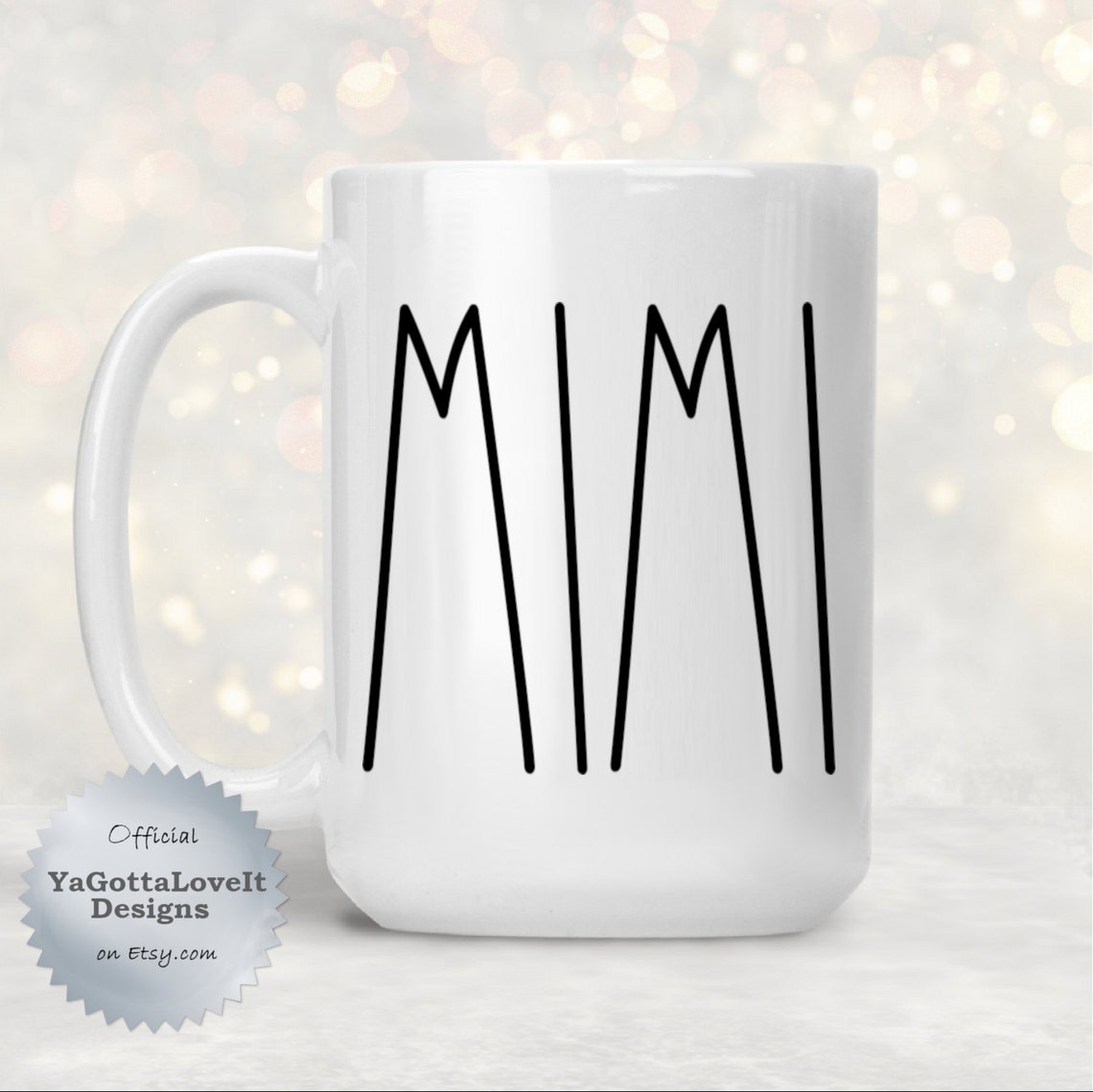 Mimi Mug Gift Mothers Day for Mimi Mug Rae Dunn Style Text - Etsy