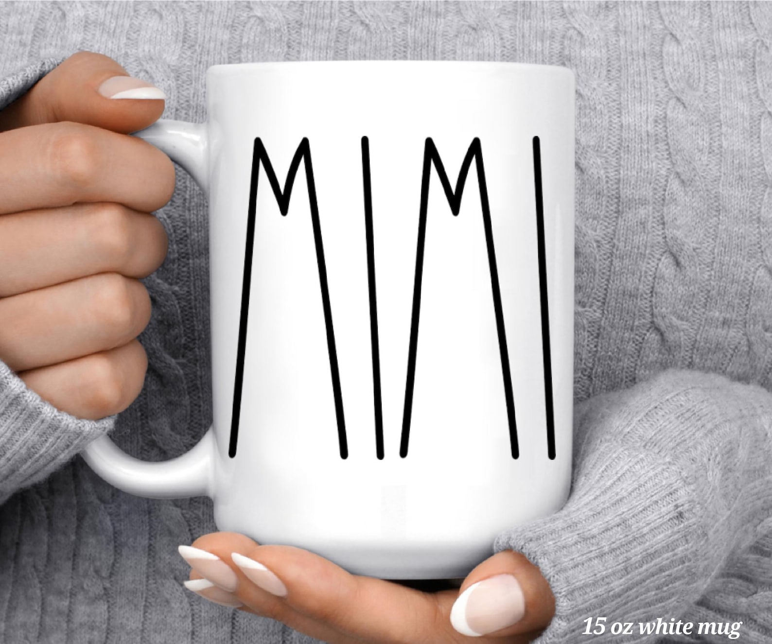 Mimi Mug, Rae Dunn Style Coffee Cup, Gift for Mimi - Etsy