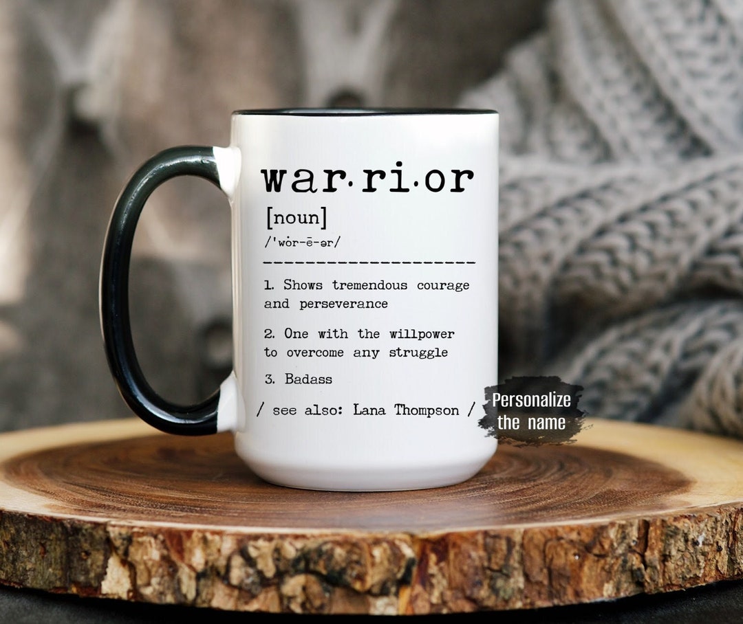 Warrior Gift | Cancer Mug | Survivor Custom Mug | Sobriety Gift ...