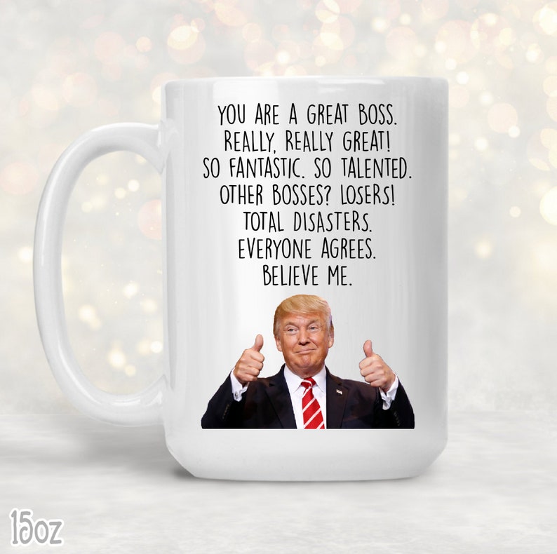 Custom Boss Mug, Funny Gift for Bosses, Boss Cup, Funny Boss Sayings ...