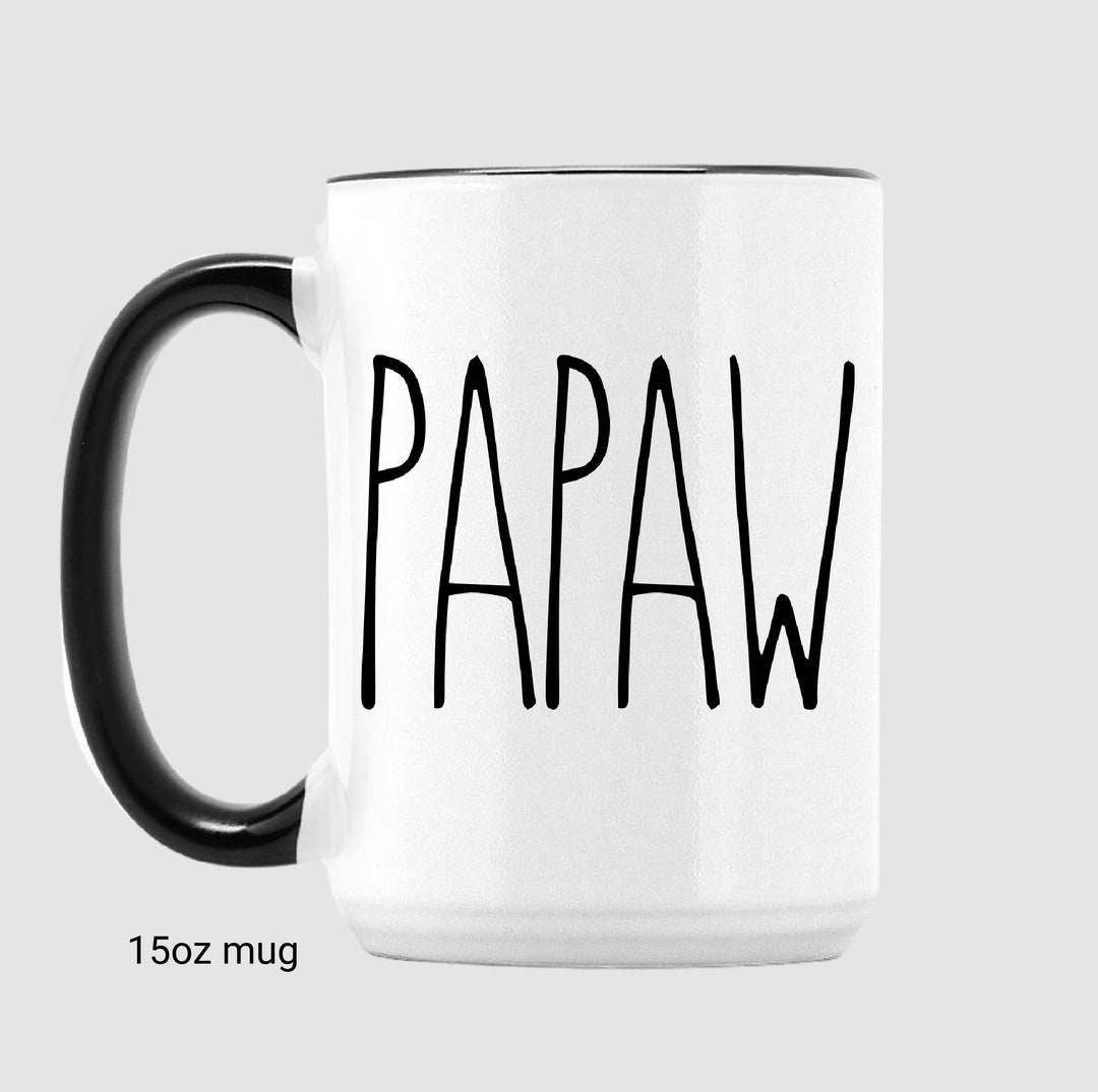 Papaw Mug Gift for Papaw, Grandfather Gift Father's Day Mug for Grampa ...