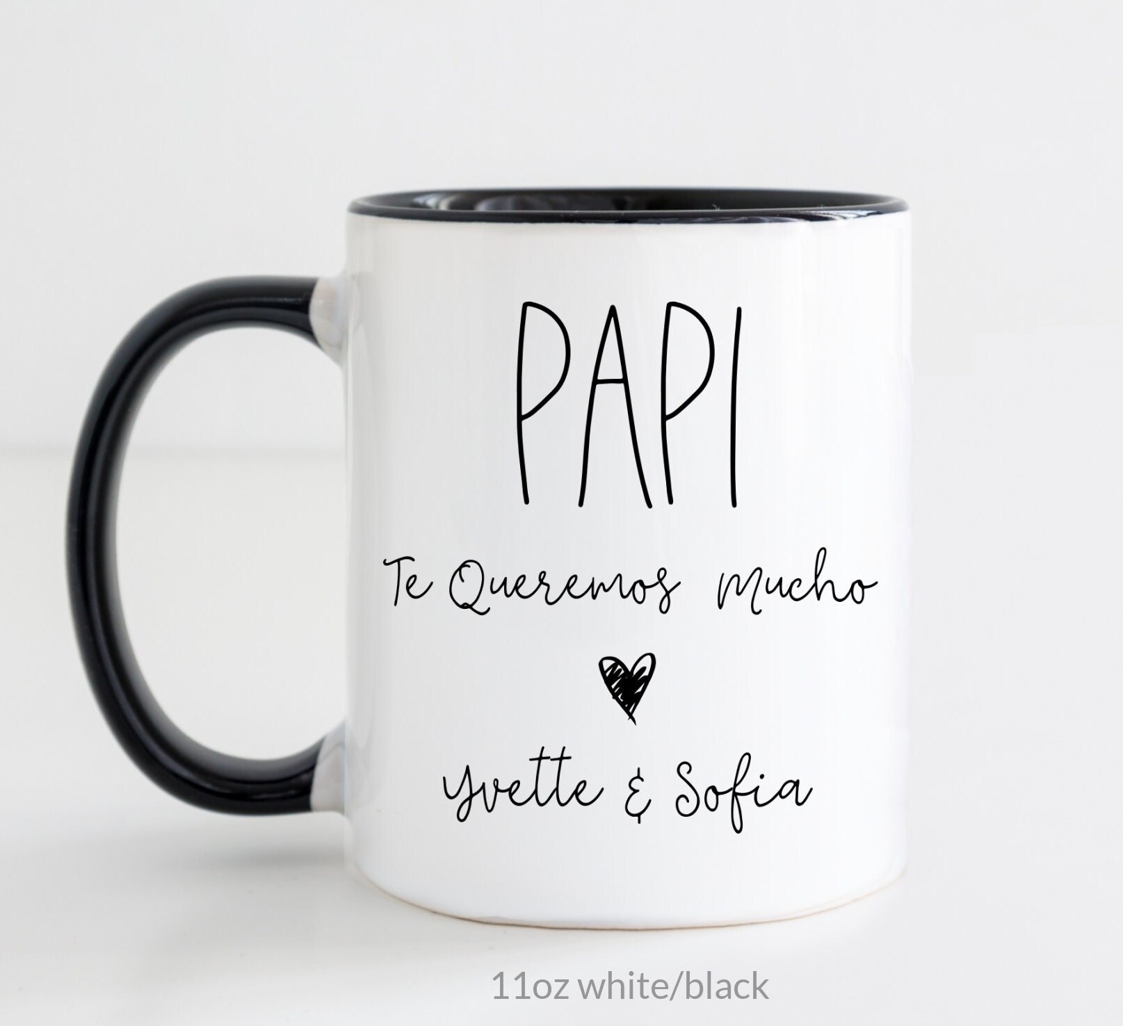 Personalized Papi Mug, Spanish Father's Day Gift, Dia Del Padre Cup - Etsy