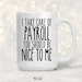 Payroll Clerk Gifts Payroll Administrator Mug Accountant Funny Gift ...
