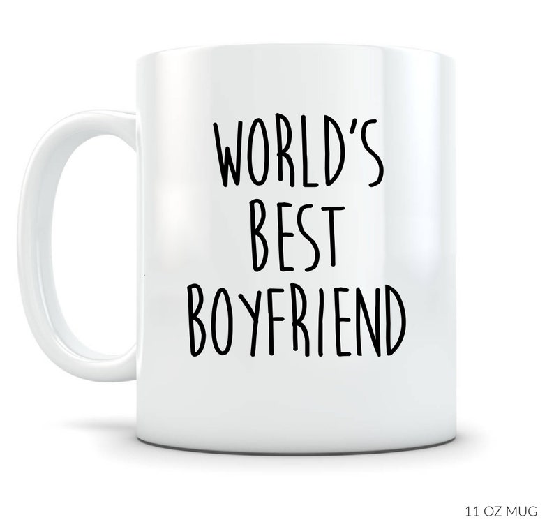 Gifts for Boyfriends Mug Valentine Gift Worlds Best Boyfriend - Etsy