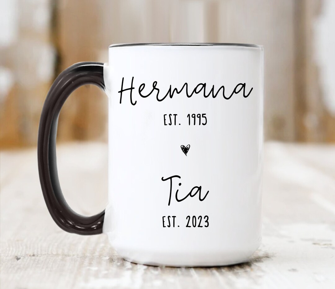 Sister Promoted to Tia, Spanish Auntie Pregnancy Announcement Hermana ...