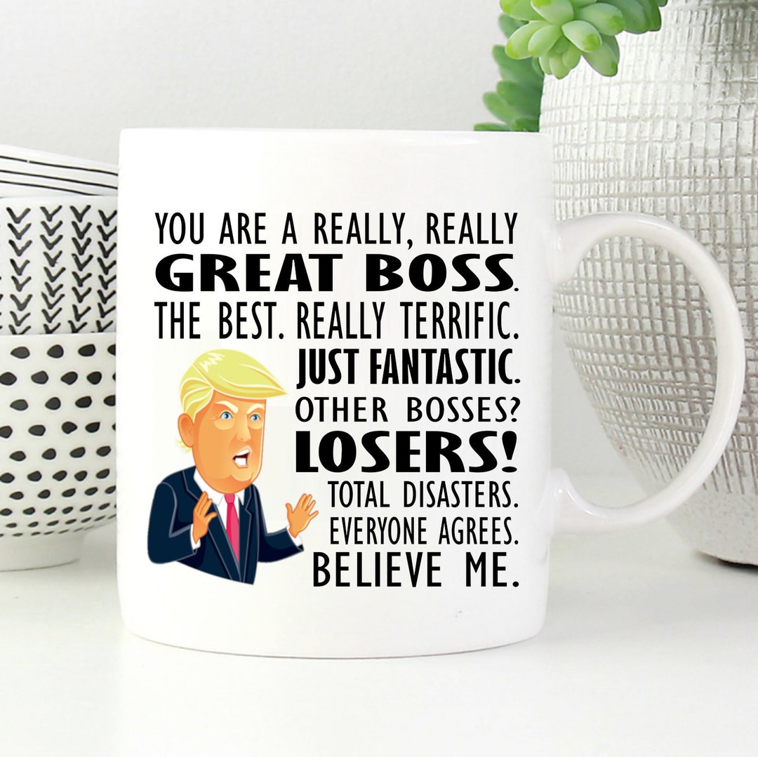 Boss Gift, Funny BOSS Mug, Best Boss Ever Coffee Cup, Bosses Day Gifts ...