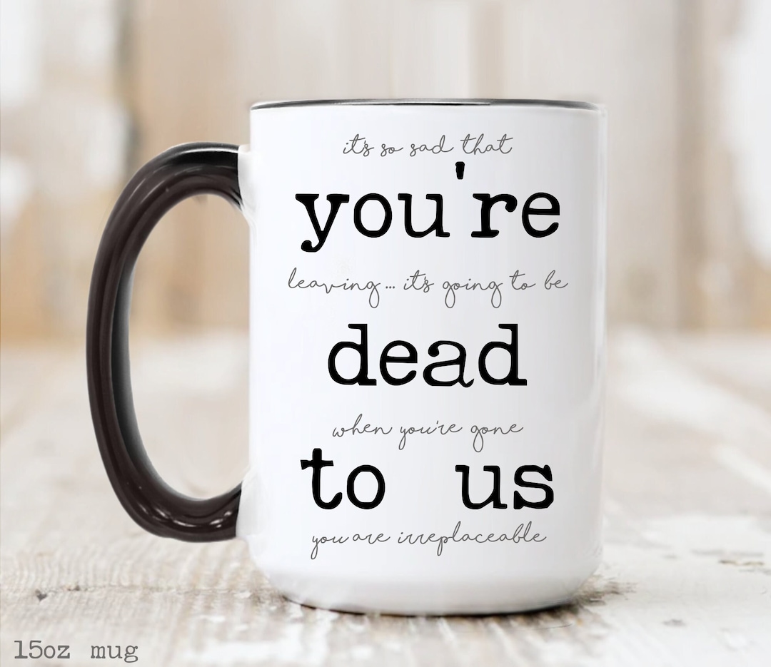 Coworker Leaving Gift, Farewell Gifts, Goodbye Mug, Going Away Gift ...