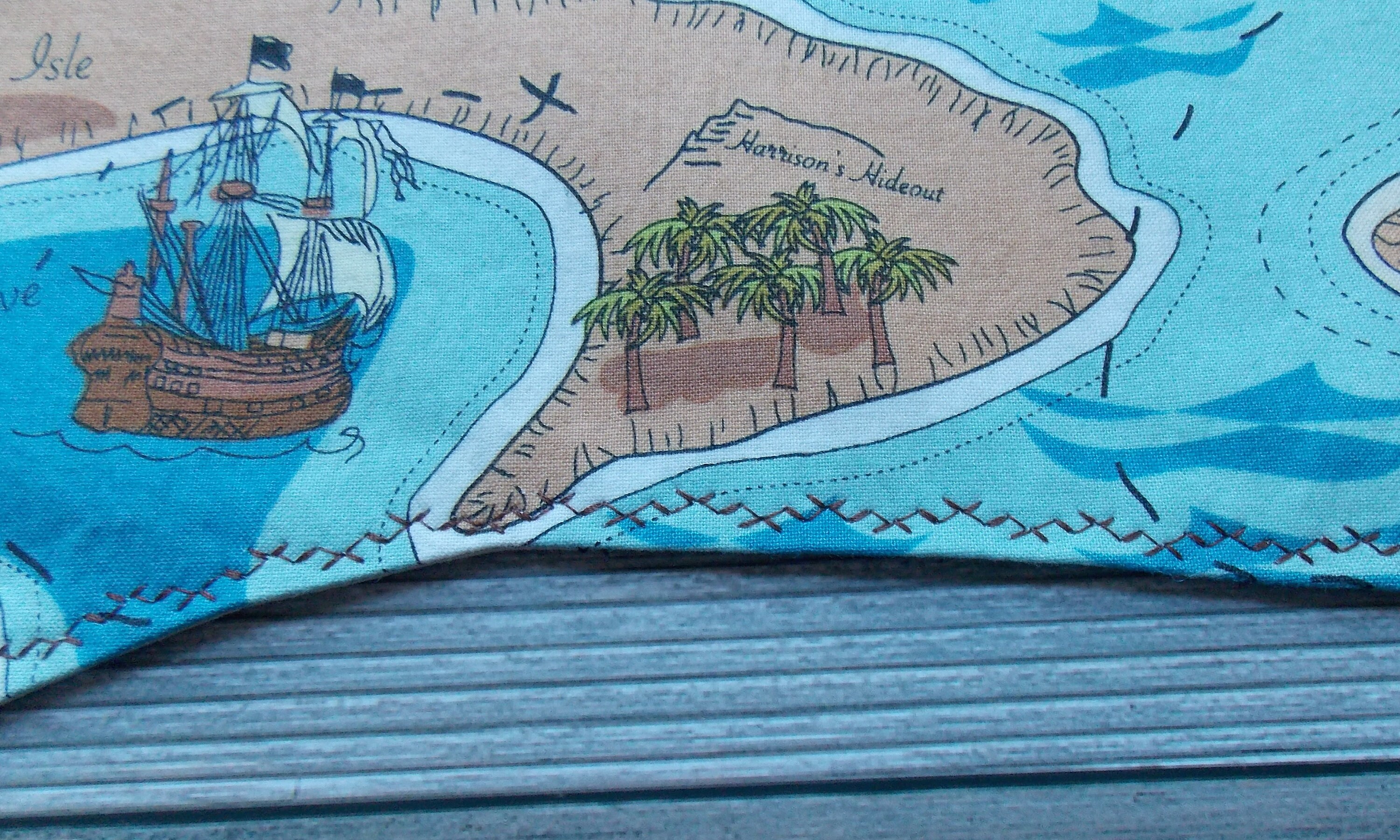 Pirate Map Play Pirate Map Childrens Treasure Map Pirate Party Decor ...