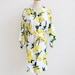 Yellow Floral Robes-white Floral Robe-bridesmaid Robes-kimono Robes ...