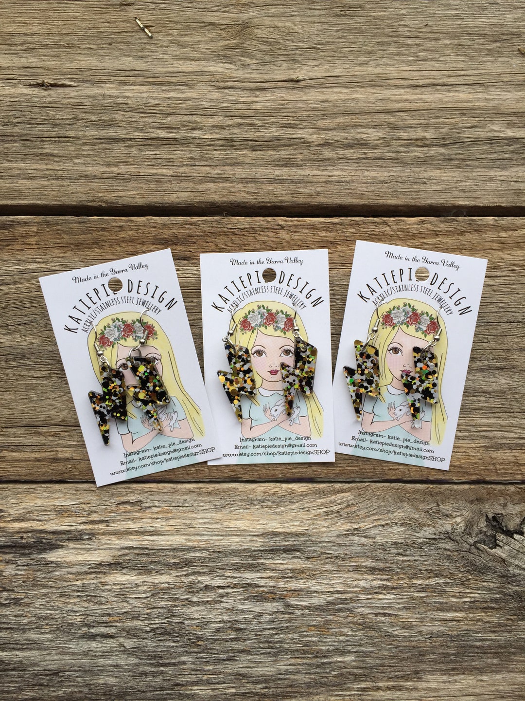 Thora Goddess of Thunder Mini Dangle Earrings - Etsy