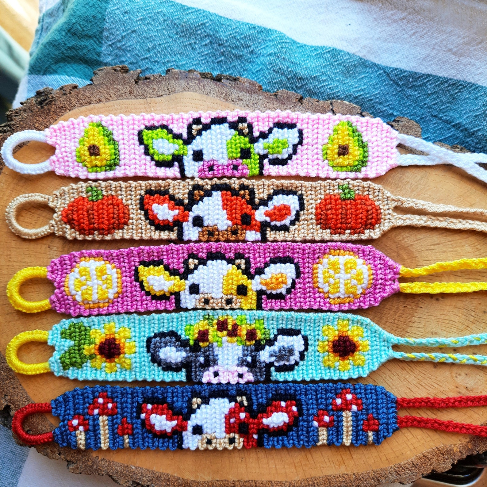 Cow Bracelet, Cow Handmade Friendship Bracelets, Friendship Bracelet ...