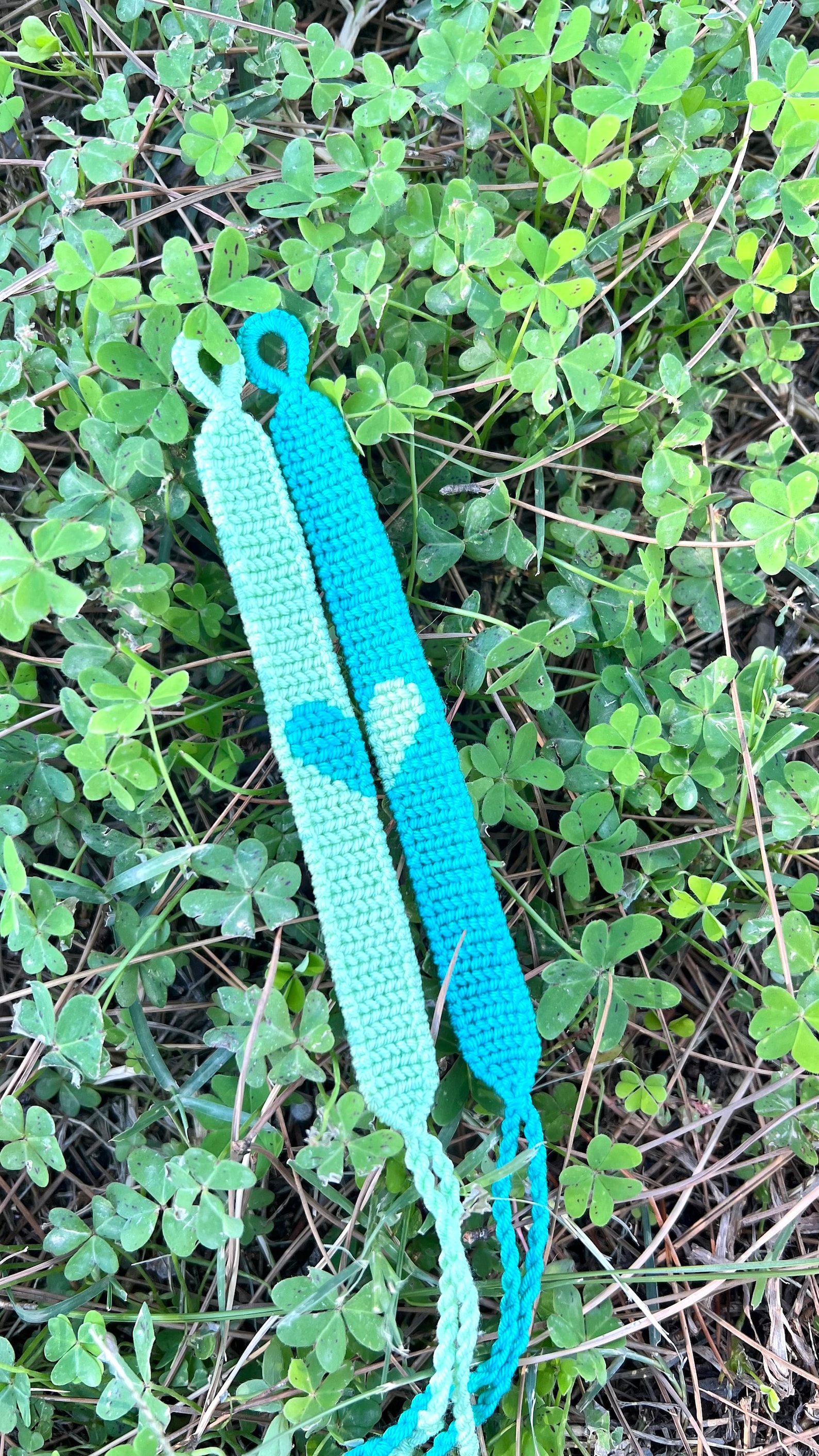 Matching Heart Bracelet Half Heart Bracelet Woven Heart - Etsy