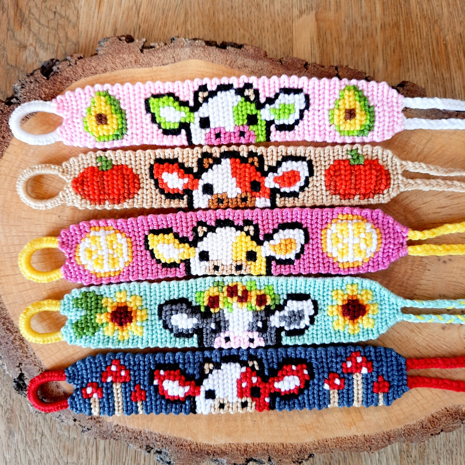 Cow Bracelet Cow Handmade Friendship Bracelets Friendship - Etsy