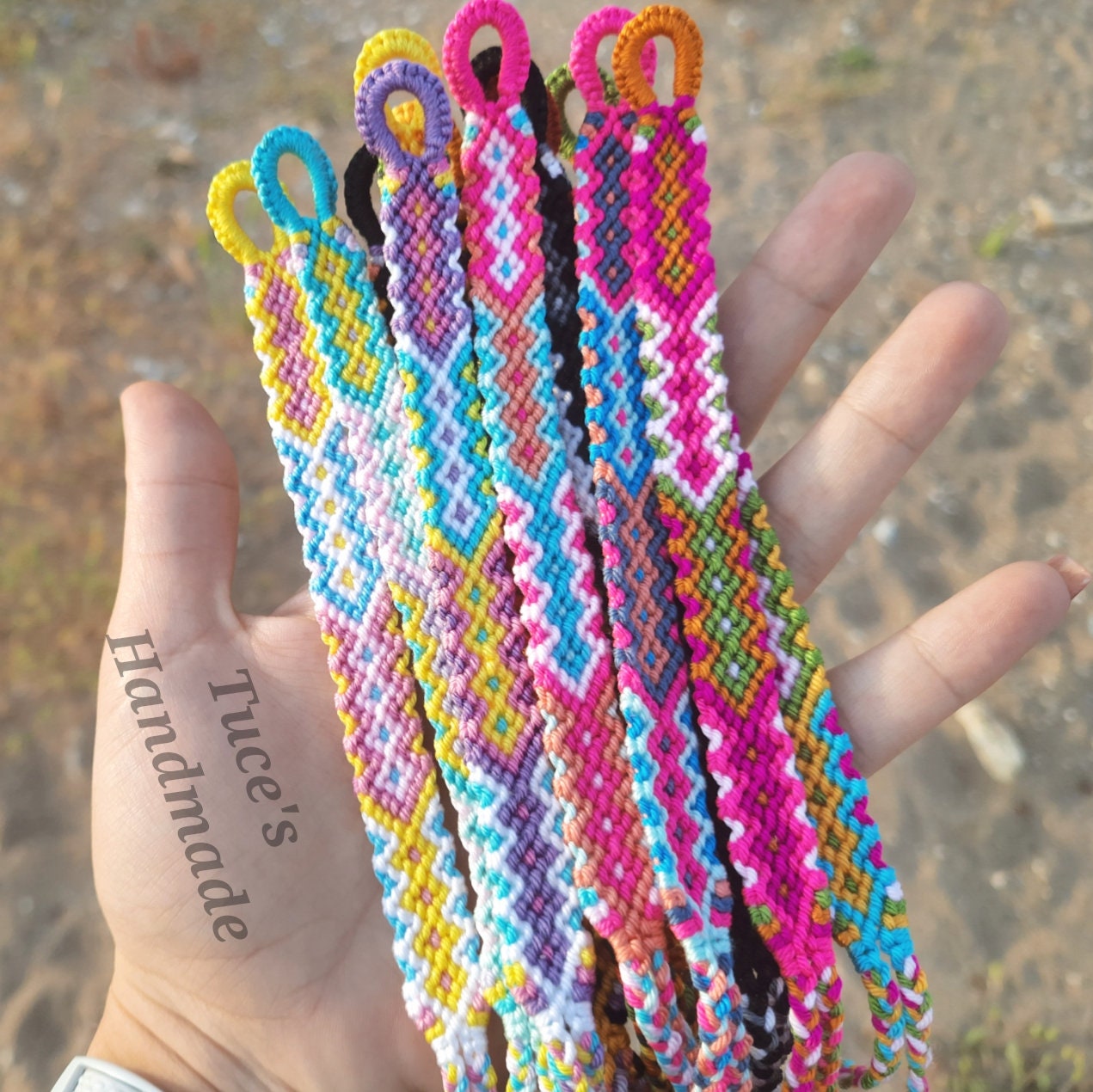 Friendship Bracelets Friendship Bracelet Woven Handmade - Etsy