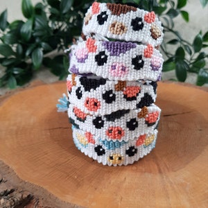 Cow Bracelet, Cow Woven Friendship Bracelet, Cow Handmade Knotted ...