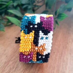 Cat Bracelet, Cats, Cat Lover, Cat Bracelet Alpha, Cat Lover Gift, Cat ...