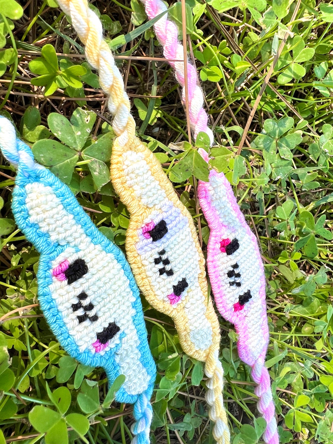 Rabbit Bracelet, Handmade Rabbit Bracelet, Rabbit Friendship Bracelet ...