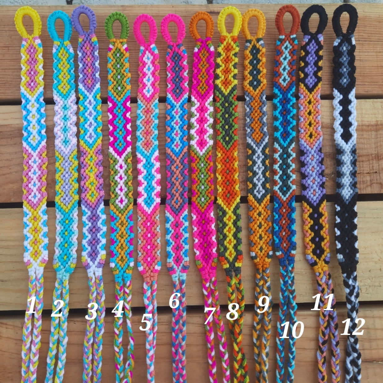 Friendship Bracelets Friendship Bracelet Woven Handmade - Etsy