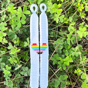 Matching Heart Bracelet, Half Heart Bracelet, Woven Heart Bracelet ...