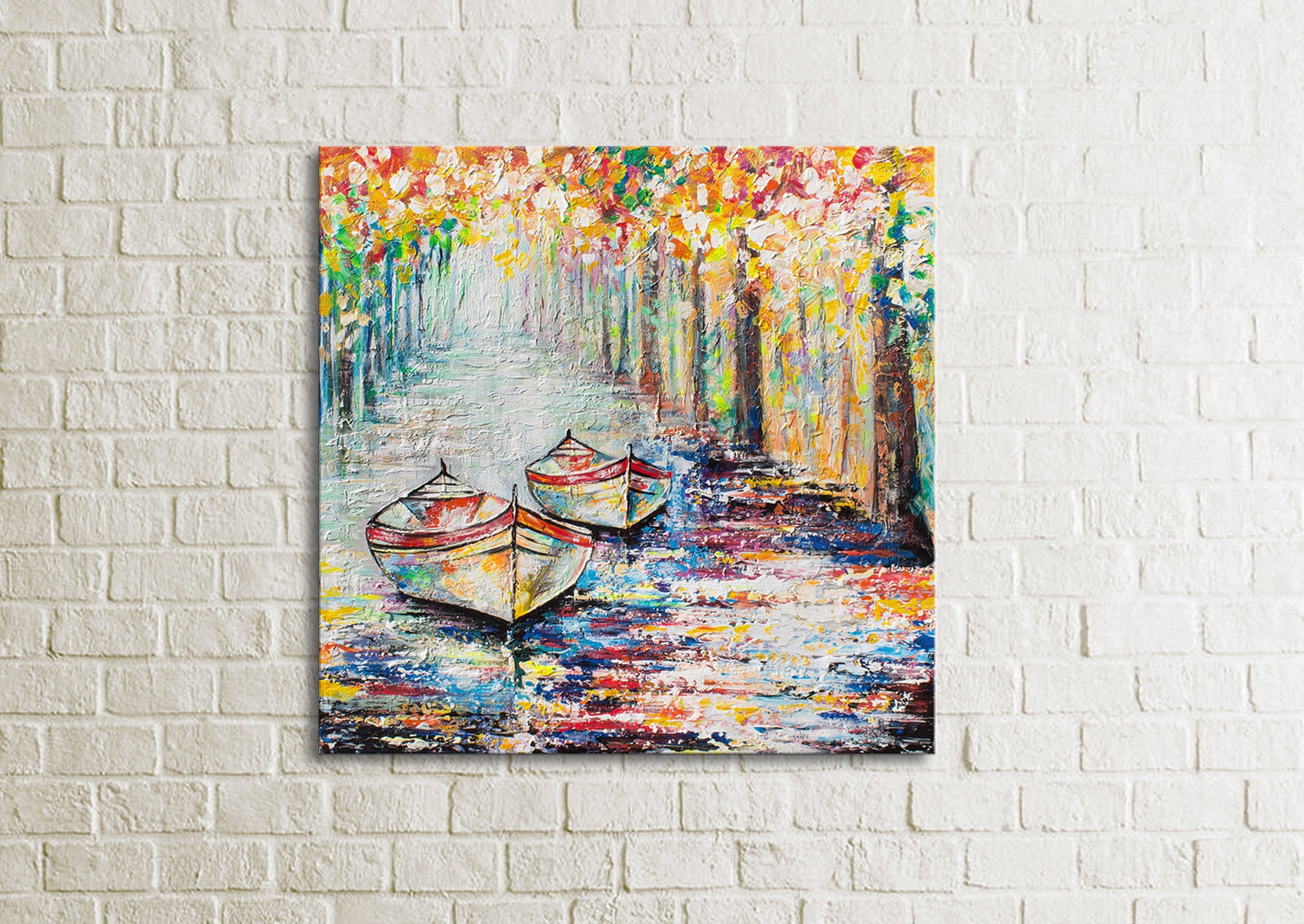 Acrylic Painting on Canvas Acrylic Artwork on Canvas Art - Etsy