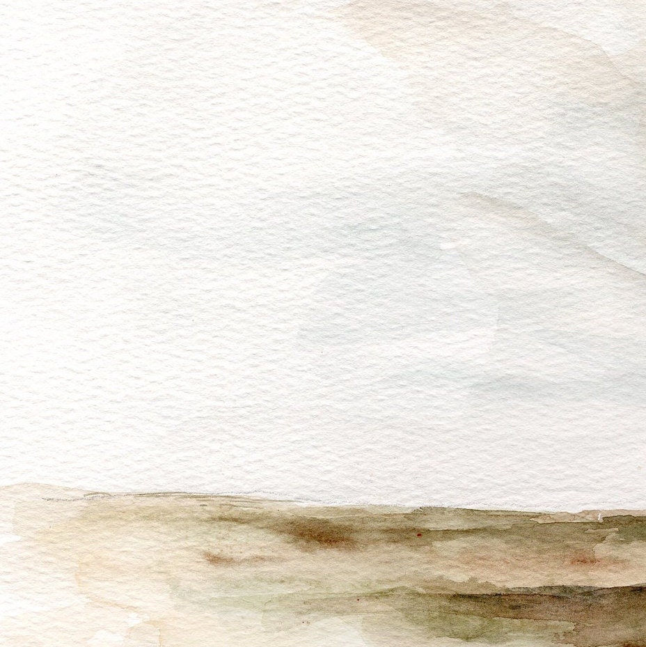 Landscape Painting Neutral Colors Wall Art Abstract - Etsy
