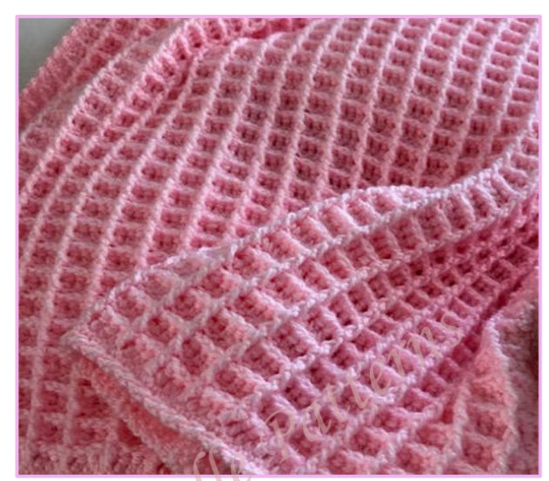 CROCHET PATTERN Baby Layette Shawl Cot Pram Cover Afghan Throw - Etsy