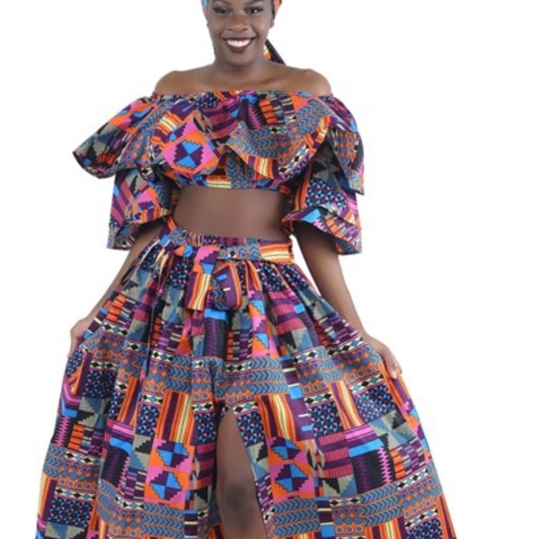 2 Piece African Set - Etsy