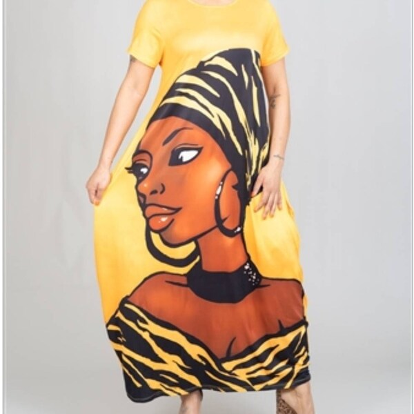 African Queen Dress - Etsy