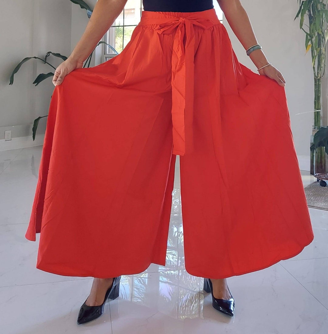 Palazzo Wide Leg Pants - Etsy