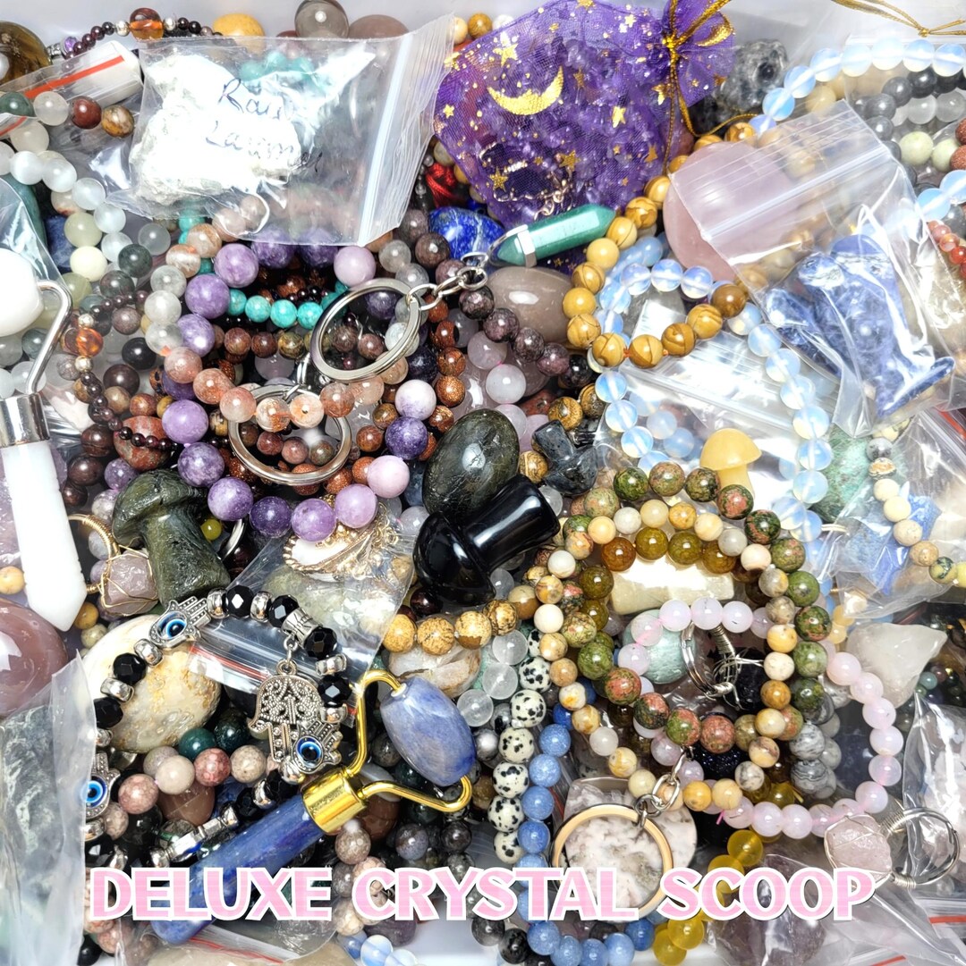 DELUXE Crystal Scoop, Large Mystery Confetti Crystal, Mixed Bracelets ...