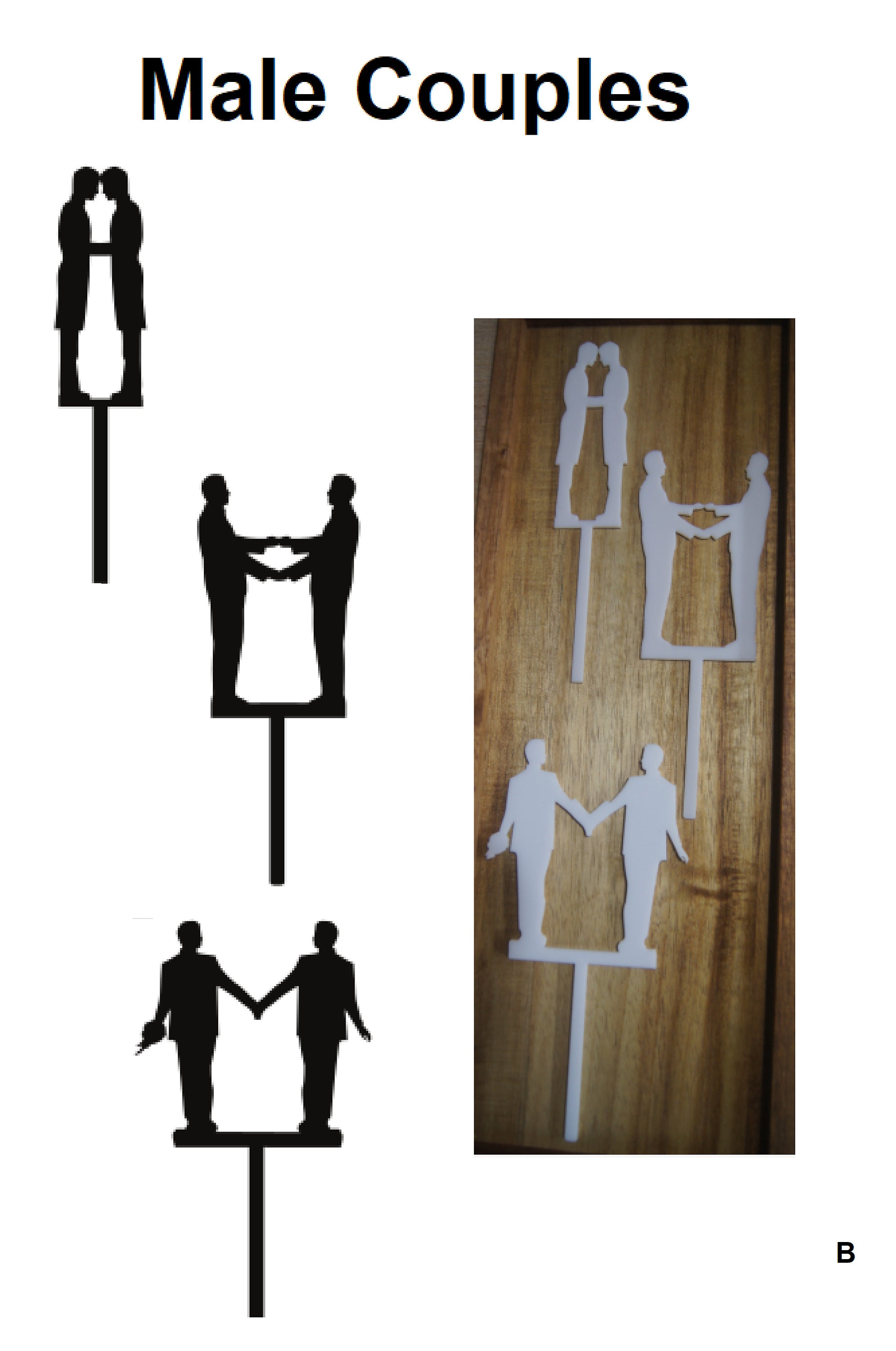 Male Couple Digitial Files, Lgbtq, Male Lovers, SVG and DXF, Laser and ...