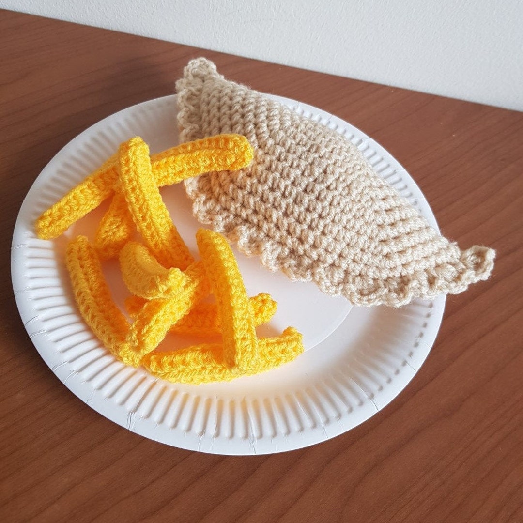 Crochet Pattern Only Pasty And Chips Etsy