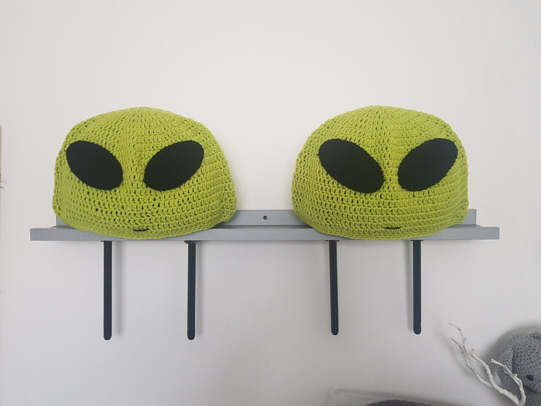 Crochet Alien Headrest Covers PATTERN ONLY - Etsy