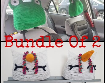 Car Headrest Pattern | Etsy