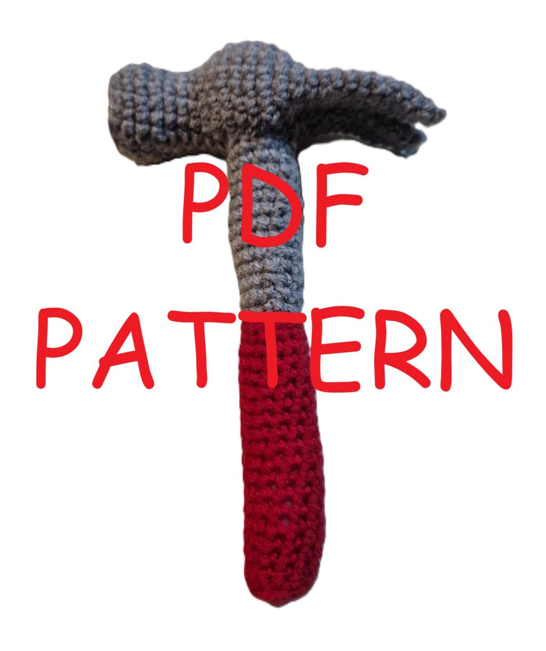 Crochet Life-size Plushy Hammer Took PDF Pattern - Etsy